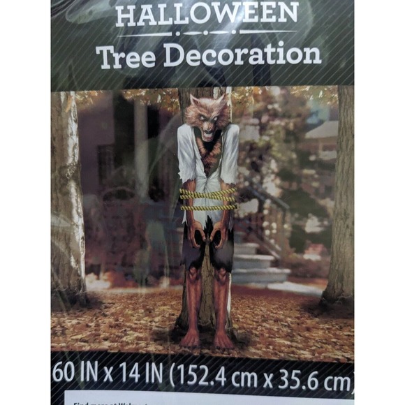 Way To Celebrate | Holiday | 42 Wolf Halloween Tree Wrap Decoration 60 ...